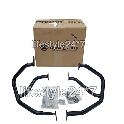 Genuine Royal Enfield "Large Engine Guard Black" For New Himalayan 450 ...