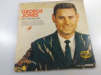 GEORGE JONES: walk through this world with me MUSICOR 12" LP 33 RPM | eBay