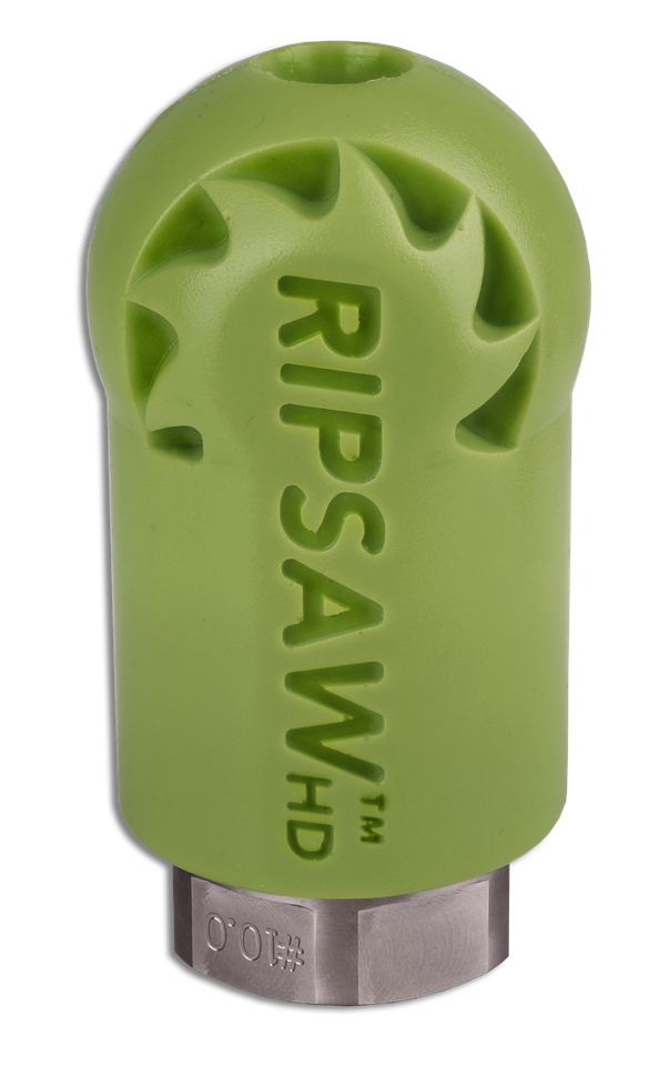 Hydra Flex Rip Saw HD Nozzle, Hydro Excavation, 10.0 GPM, High ...