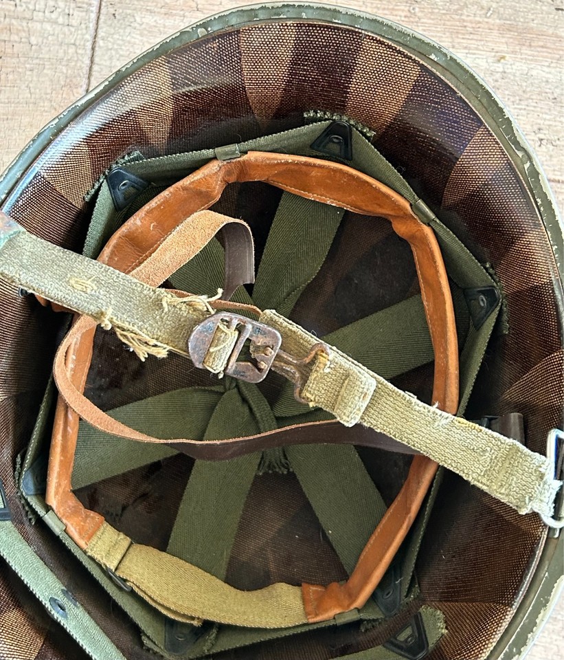 Vintage WW2 US Military Army Steel Pot Helmet with liner | eBay