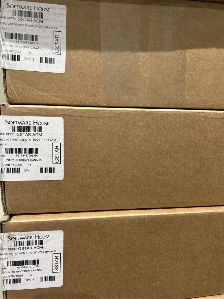 Software House GSTAR-ACM iSTAR G2V2 ULTRA 8-Reader Access Control ...