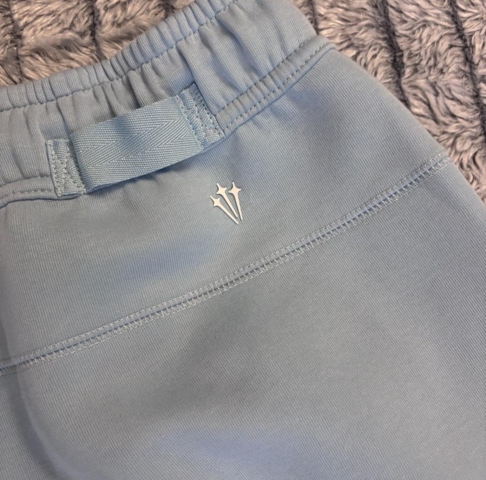 Nike NOCTA Tech Fleece Baby Blue Size XL Sweatpants BRAND NEW | eBay
