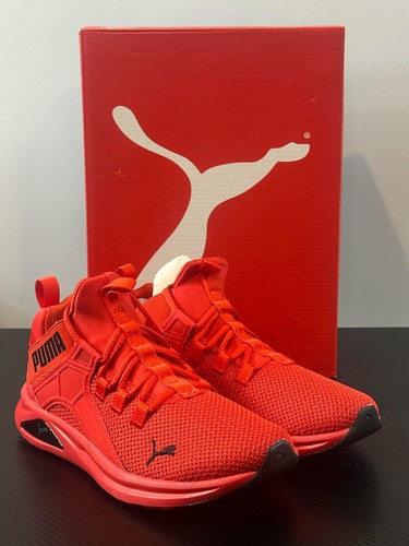 Puma Men's US 7 Enzo 2 Revamp Red/Black Running Sneakers # 379253-06 ...