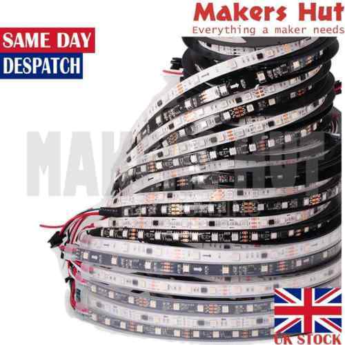 WS2811 5050 RGB Full Color Addressable Strip- 30 - 48 - 60 LED/M - IP30 ...