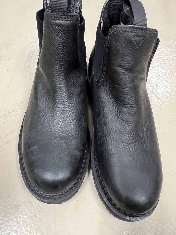 Georgia Giant Men’s 9 M Black Ankle Waterproof Romeo Boots Pull On Work ...