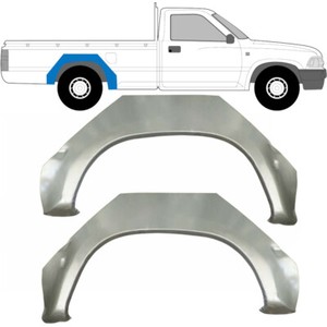 TOYOTA HILUX 1988-1997 REAR WHEEL ARCH REPAIR PANEL / PAIR | eBay