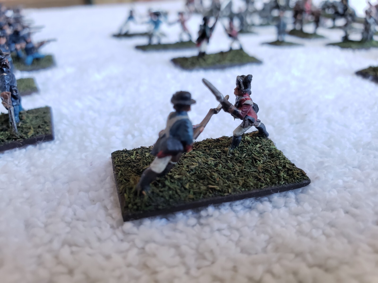 Nicely Detailed 60-Piece Heavy Metal HO Scale Toy Soldier Set! | eBay