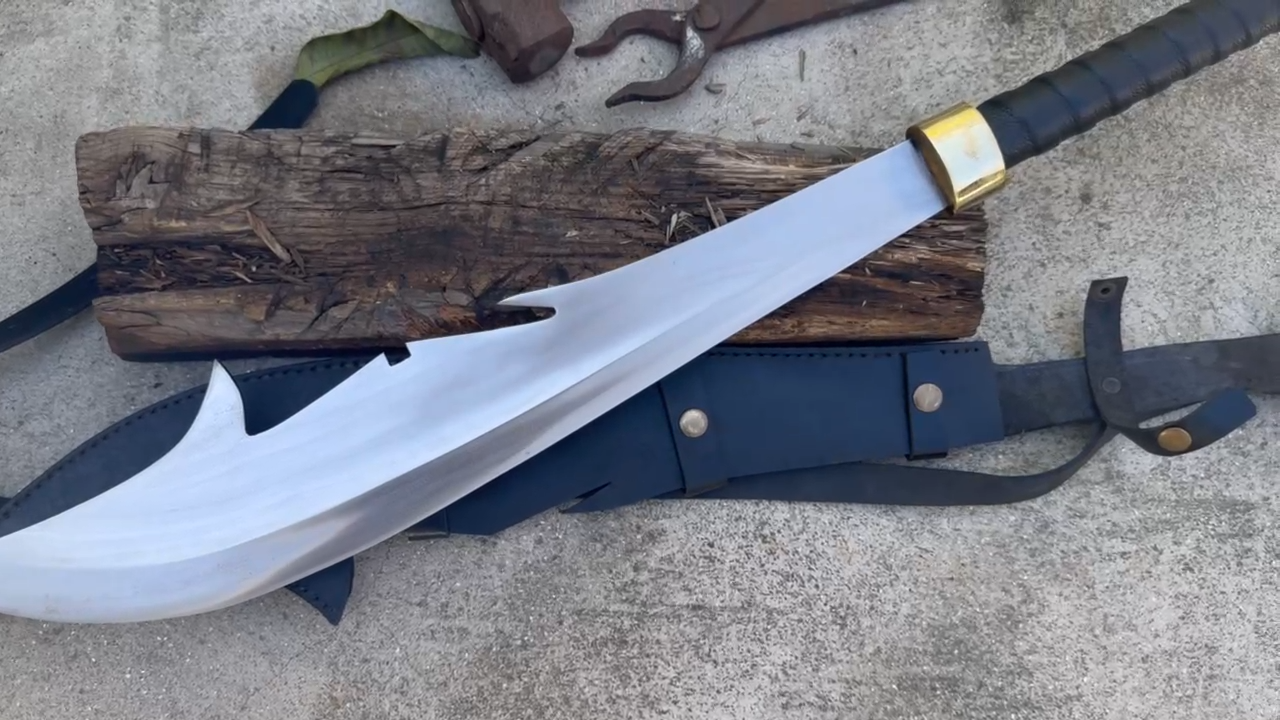 Dao machete-Large Jungle Machete-Chopper-Cleaver-Hunting-tactical ...