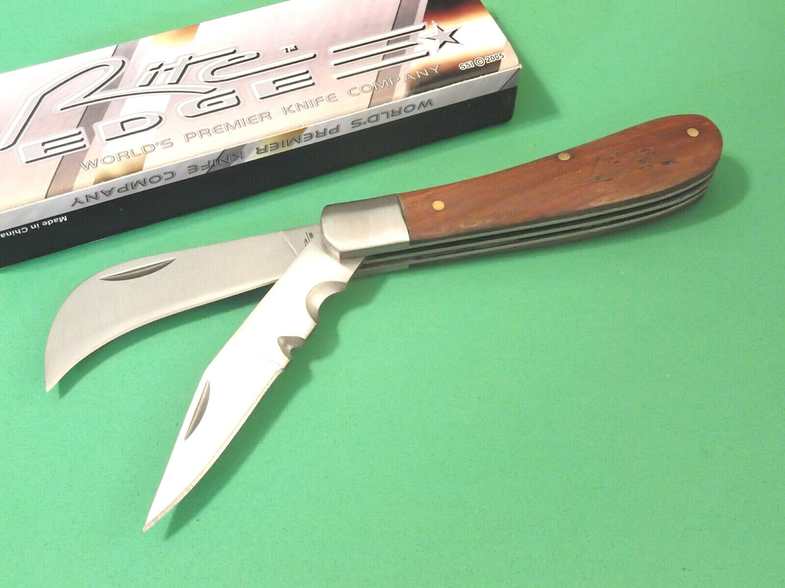 Rite EDGE 210595 Hawkbill utility 2 blade wire strip / pruning knife 4 ...