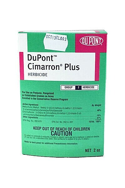 Cimarron Plus Herbicide - Pasture Broadleaf Killer 10 Ounces by Bayer ...
