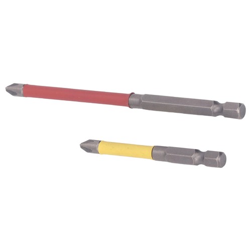 2Pcs Screwdriver Bit FPH2 Alloy Steel Hex Shank Tool For Repair Mainte ...