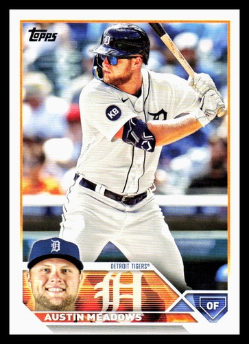 2023 Topps 252 Austin Meadows Detroit Tigers Baseball Card | eBay
