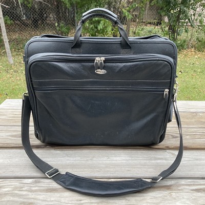 Targus Deluxe 17" Leather Notebook Laptop Computer Case TLE400 | eBay