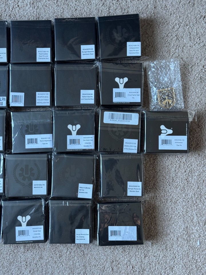 Destiny 2 Collectible Seal and RARE Pins - Bungie Rewards | eBay