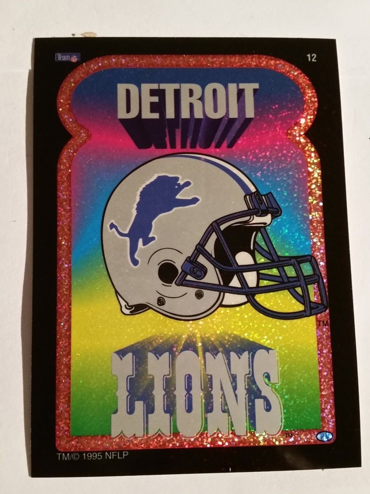 NFL--DETROIT LIONS--NEW--Vintage (1995) Prismatic Vending Machine ...