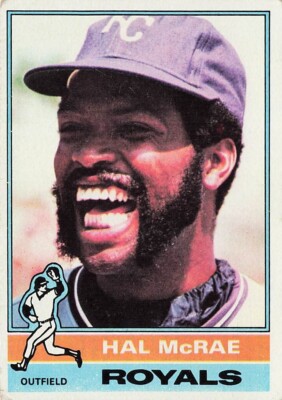 Hal Mcrae 1976 TOPPS Baseball Card #72 | eBay