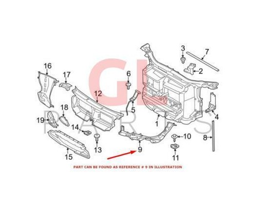 FOR BMW X1 E84 2009-2015 Headlight Bracket Holder Right 51642990180 New ...