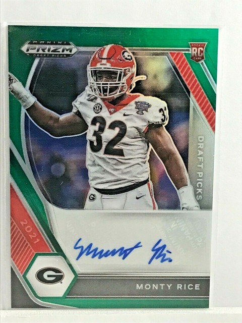 2021 Panini Prizm Draft Picks - Draft Picks Autographs Green Prizm #DPA ...