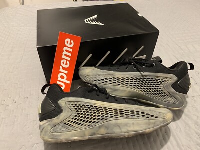 NEW Adidas AE 1 Low Ascent Pack Core Black Basketball Shoes JI4066 Mens ...