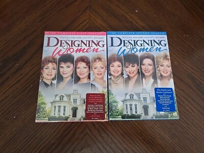 Designing Women Complete Seasons 1 & 2 DVD Box Sets NEW FACTORY SEALED ...
