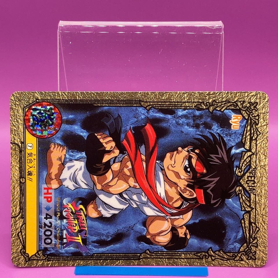 Ryu Street Fighter Carddass TCG Game Trading Card SFC SNES SS PS DC ...