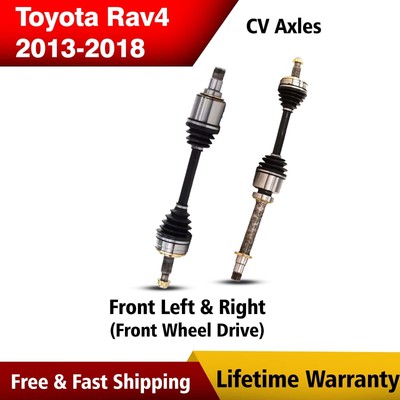 New OE Front CV Axles | For 2013-2018 Toyota RAV4 2.5L 2WD | Lifetime ...