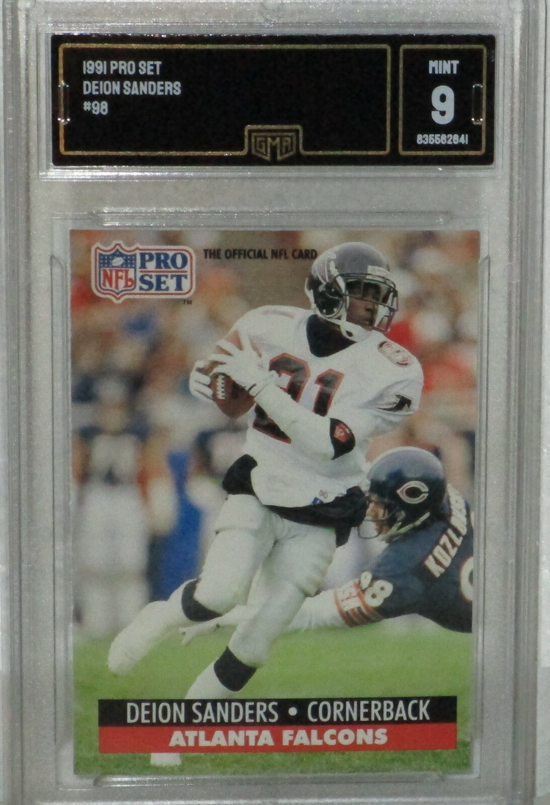 1991 PRO SET DEION SANDERS CARD#98 MINT 9 BY GMA AWESOME CARD | eBay