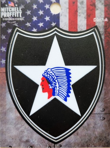 US ARMY 2ND INFANTRY DIVISION PREMIUM DIE-CUT VINYL STICKER - MADE IN ...