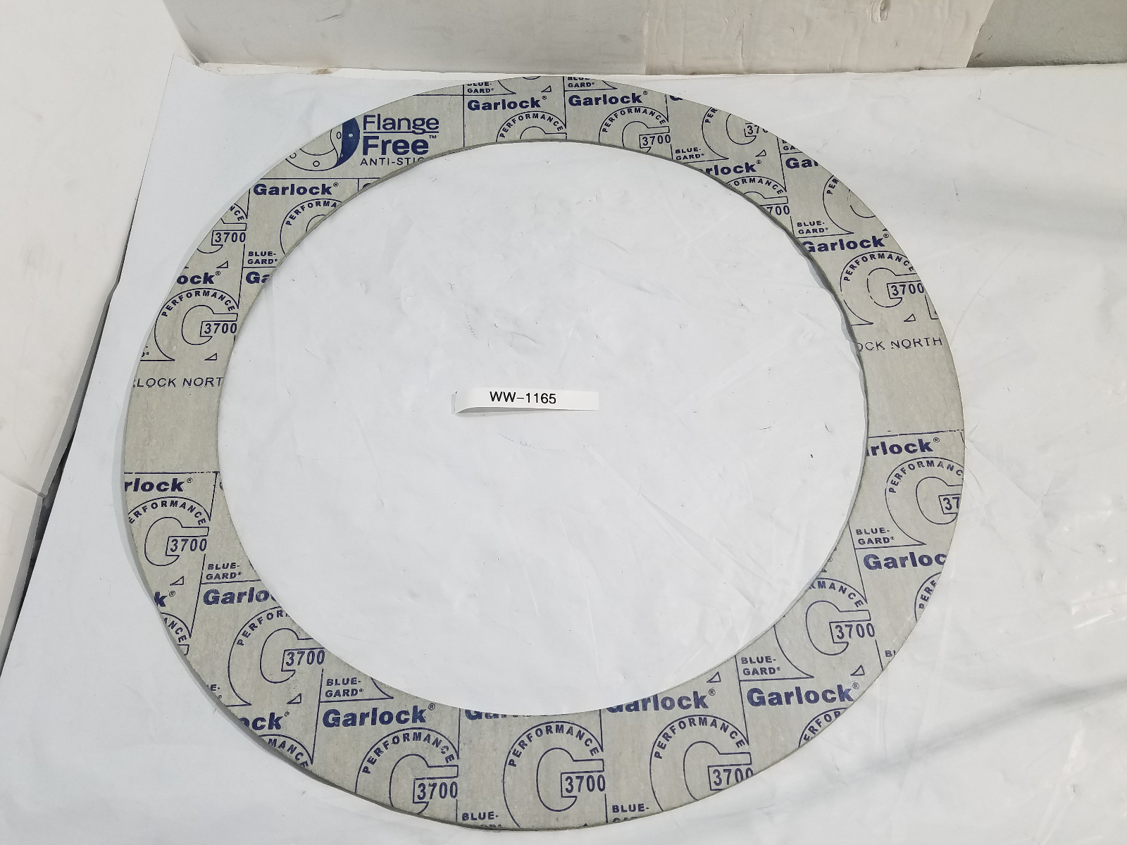 Garlock 3700 Blue-Gard Gasket Flange Free Anti Stick 17-3/4" OD 14" ID ...