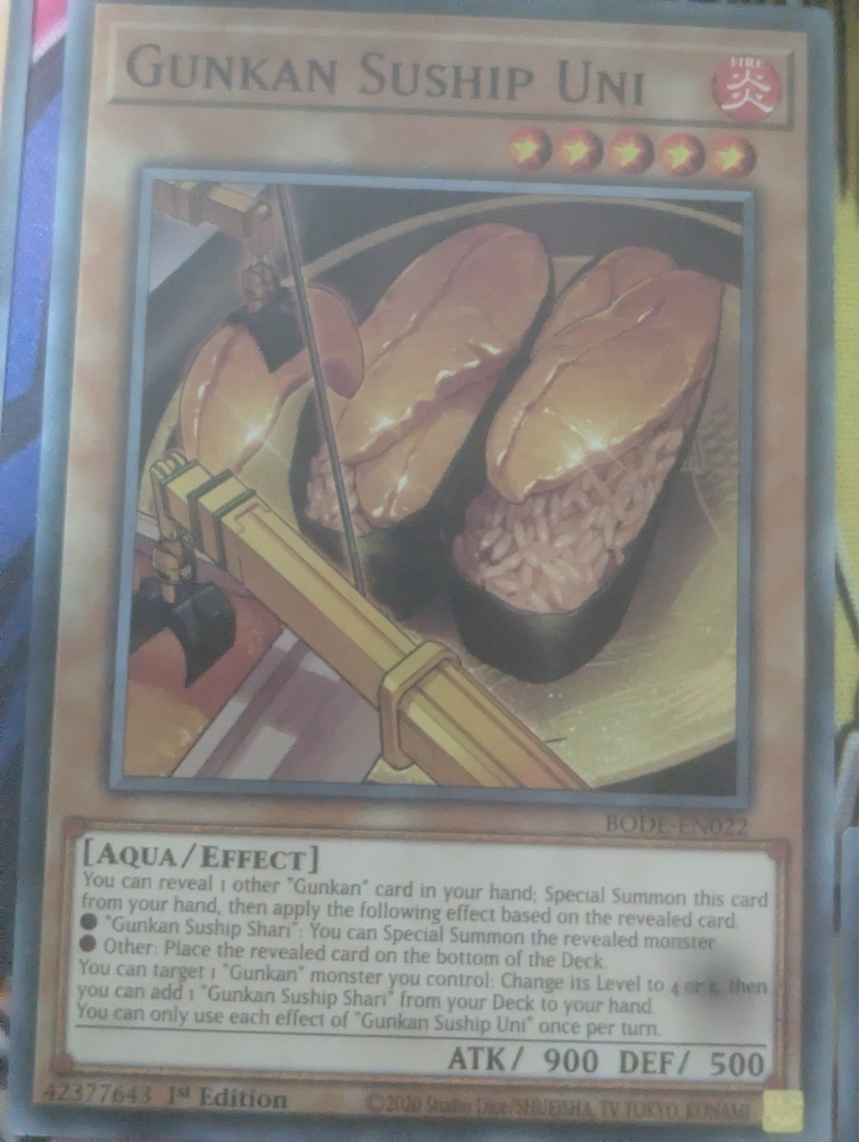 Gunkan Suship Uni [1st Edition] BODE-EN022 | eBay