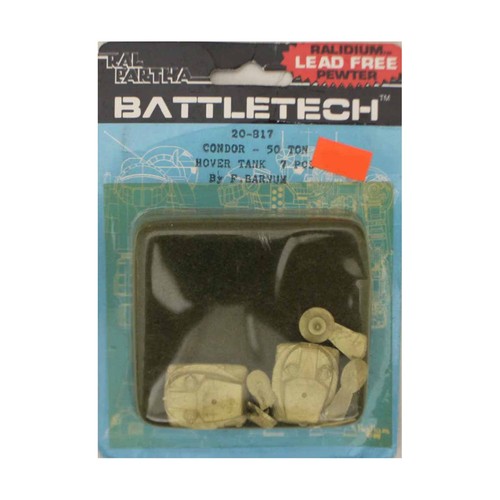 Ral Partha Battletech Condor 50 Ton Hover Tank Pack New | eBay