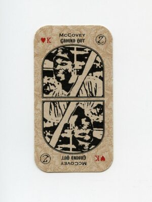 #TN01693 MCCOVEY GROUND OUT Unissued ZeeBall Baseball Game Card | eBay