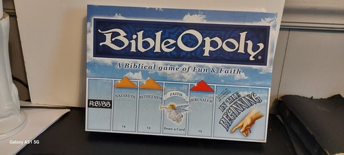 😊 BIBLE-OPOLY Board Game by Late for the Sky Based On “Monopoly” NEW ...