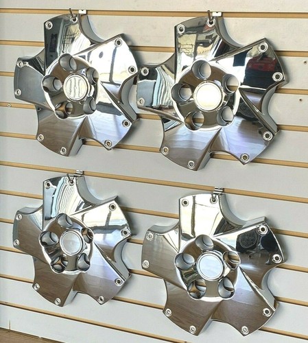 NEW Set CHROME Center Hub Caps that fit 2006-2010 LEXUS SC430 18" Alloy ...