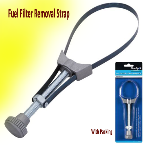 Oil Fuel Filter Removal Adjustable Metal Strap Wrench Steel Tool 60mm ...