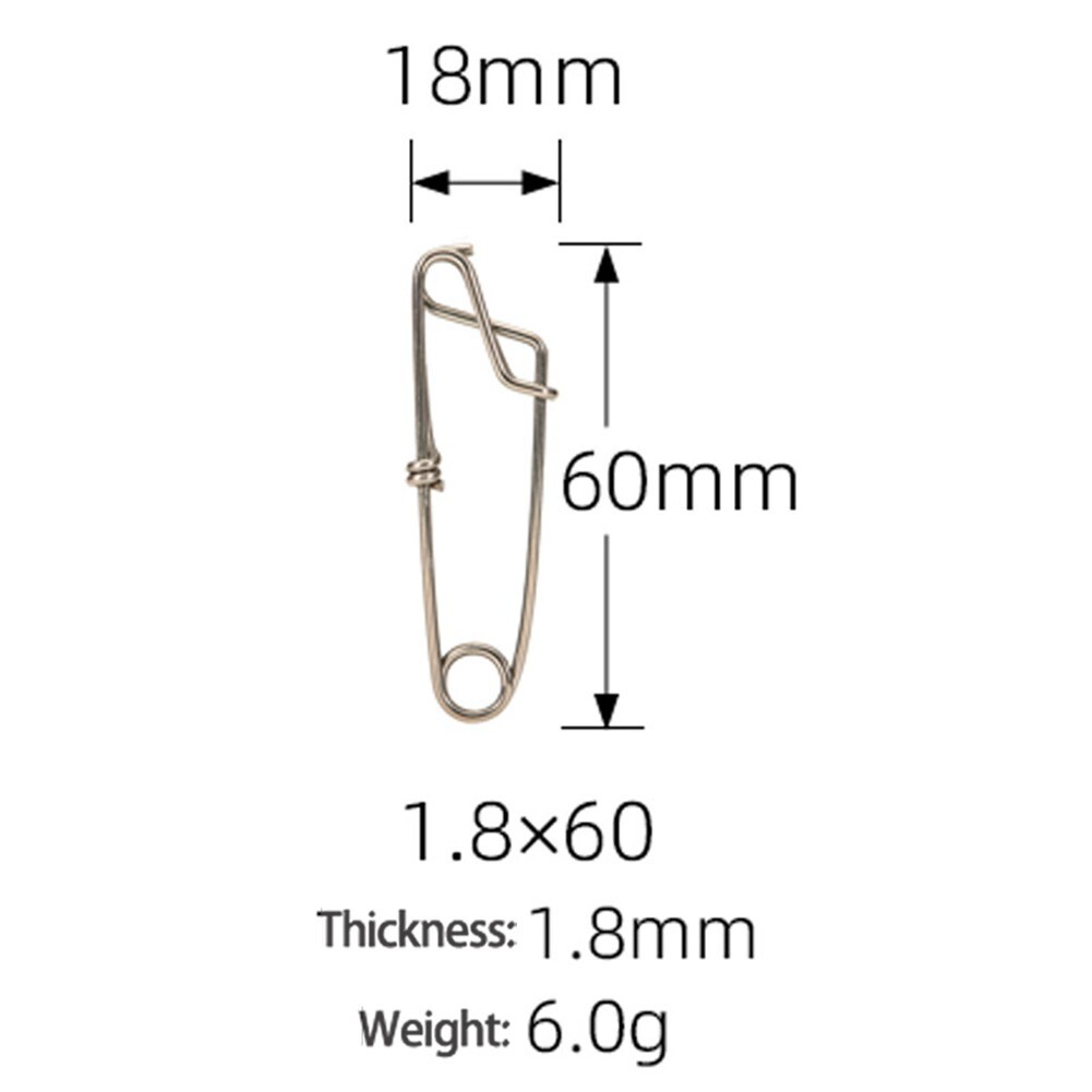 Snap Swivel Tuna Clip for Long Line Fishing High Tension & Durability ...