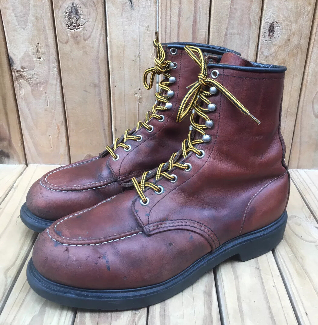 Red Wing Heritage 4440 Classic steel toe Brown Boots … - Gem