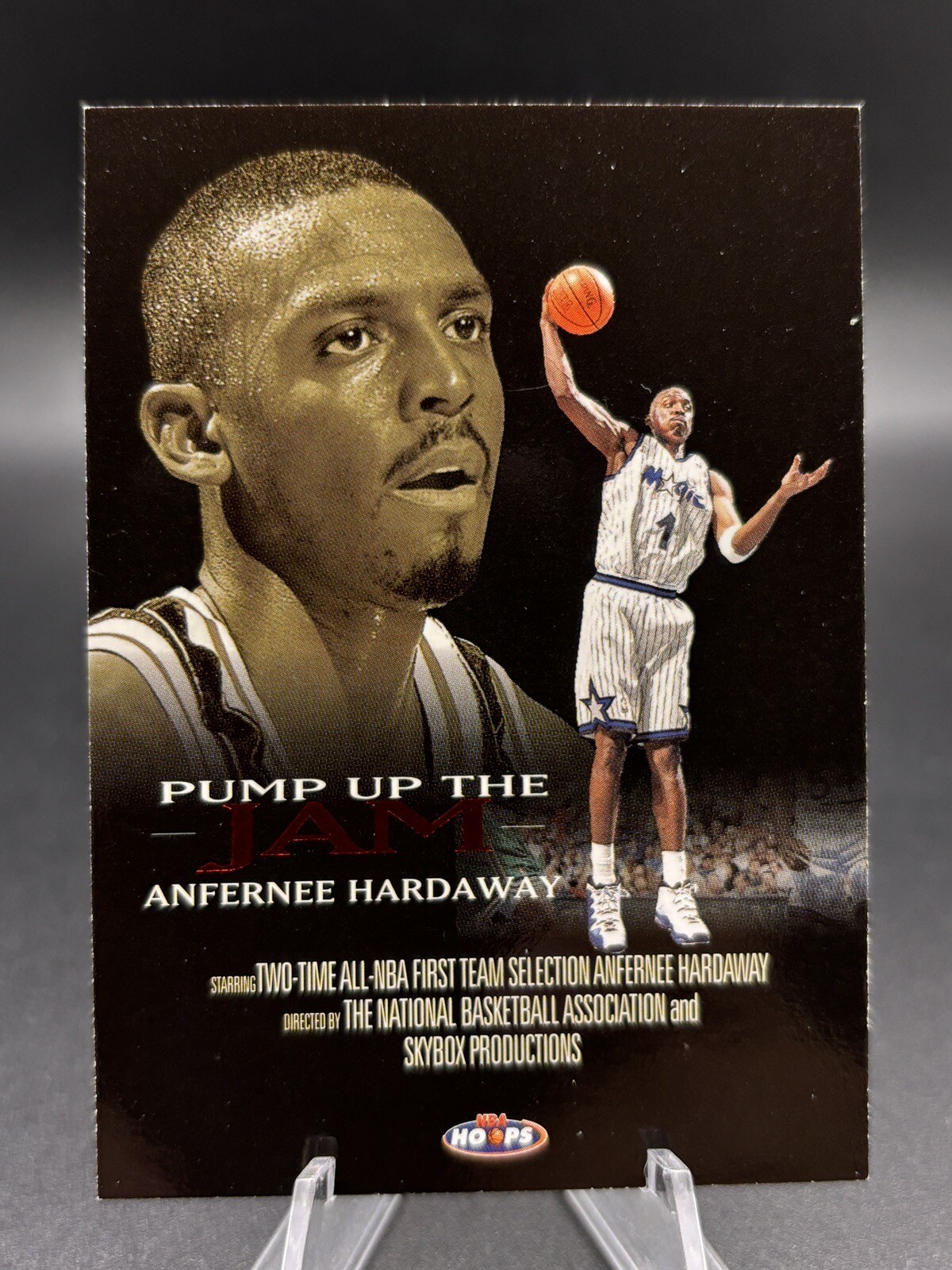 1998-99 NBA Hoops Pump Up the Jam #9 Anfernee Hardaway Orlando Magic | eBay