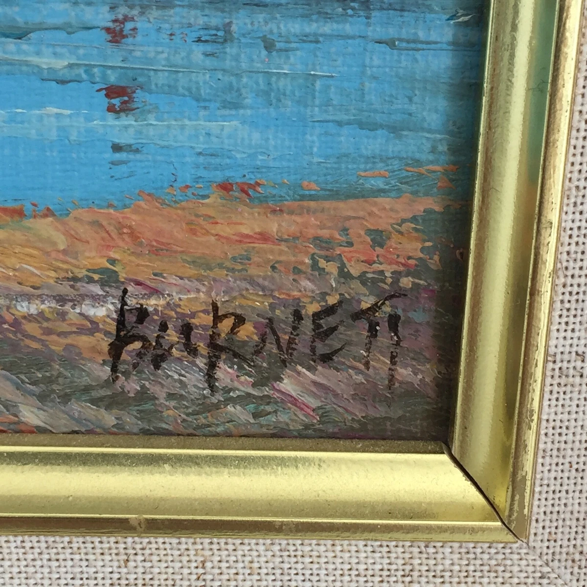 Burnett Painting Signature