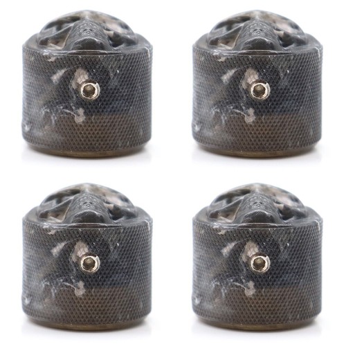 4Pcs Skull Face Electric Guitar Knobs Bass Knobs Plastics Control Knobs ...