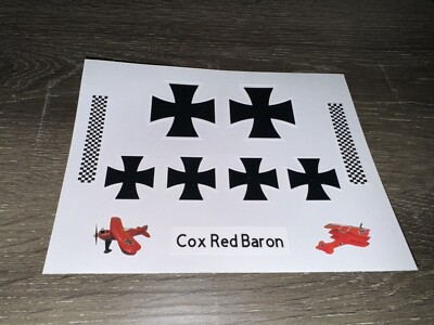 Cox DR1 Fokker Sticker Set Reproduction | eBay