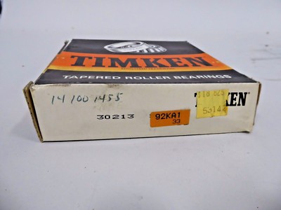 Timken Bearing Set 30213-92KA1 | eBay