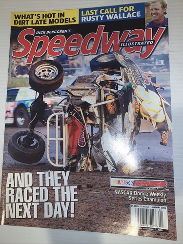 Speedway Illustrated Magazine Rusty Wallace January 2006 041217nonrh | eBay