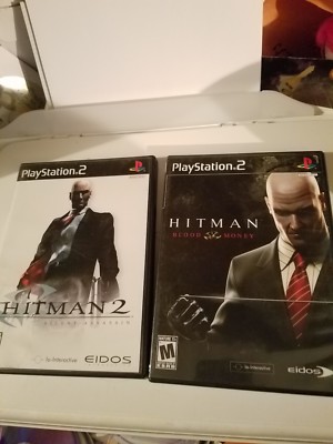 Hitman 2 & Hitman Blood Money PS2 Complete | eBay