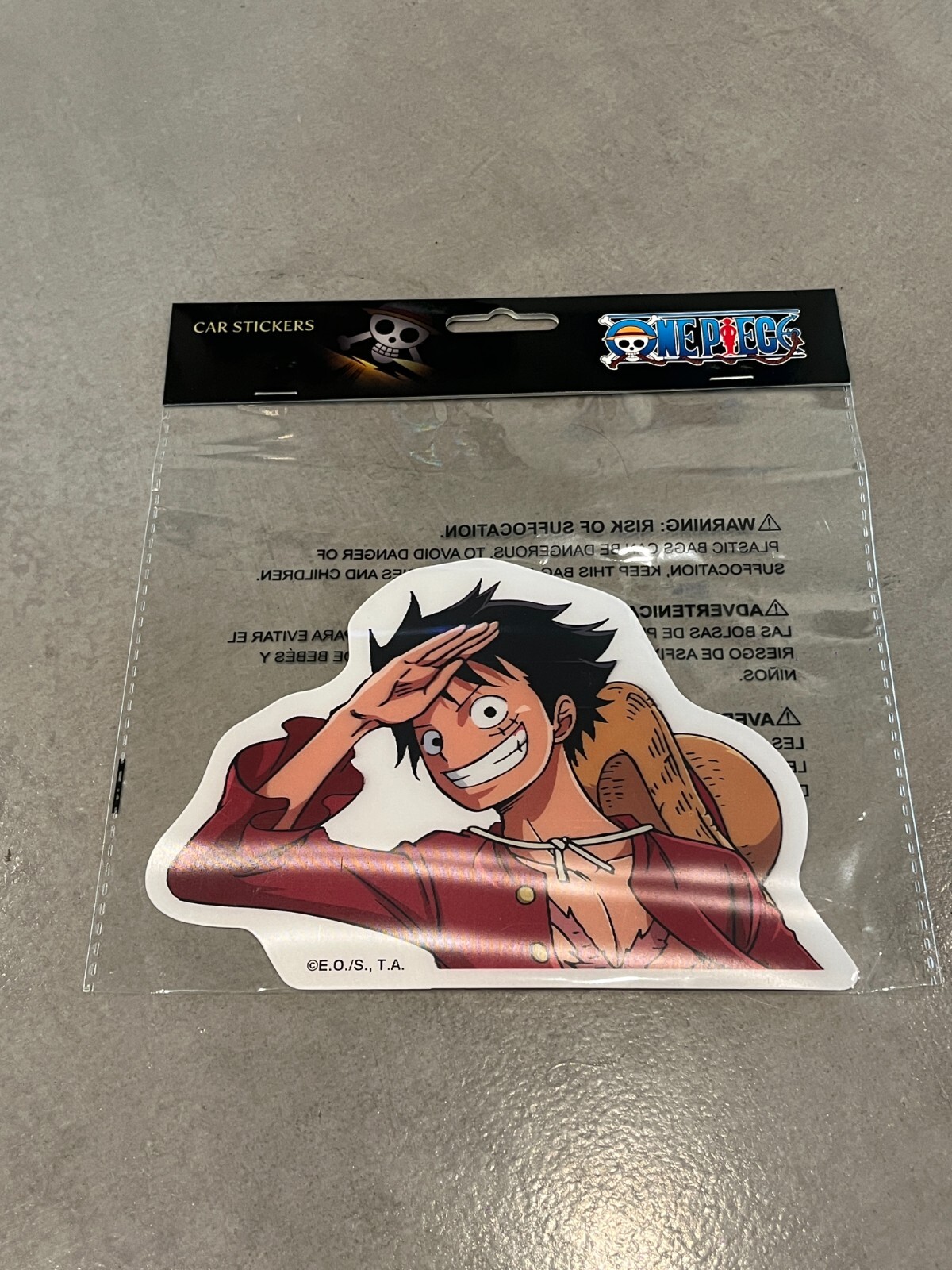 One Piece Luffy Car Sticker BRAND NEW | eBay