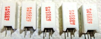 Paccom, 5w, 10 ohms, 5%, sandblock, resistors,10 pcs. | eBay