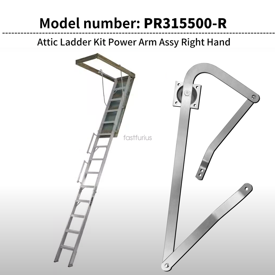 Right Hand Fit for Louisville Ladder Attic Ladder Power Arm Assy ...