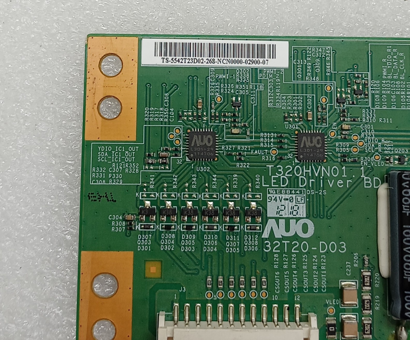 LED DRIVER BOARD T320HVN01.1 32T20-D03 | eBay
