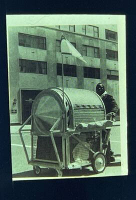 Krzysztof Wodiczko “Homeless Vehicle NYC” Video Art 35mm Slide | eBay
