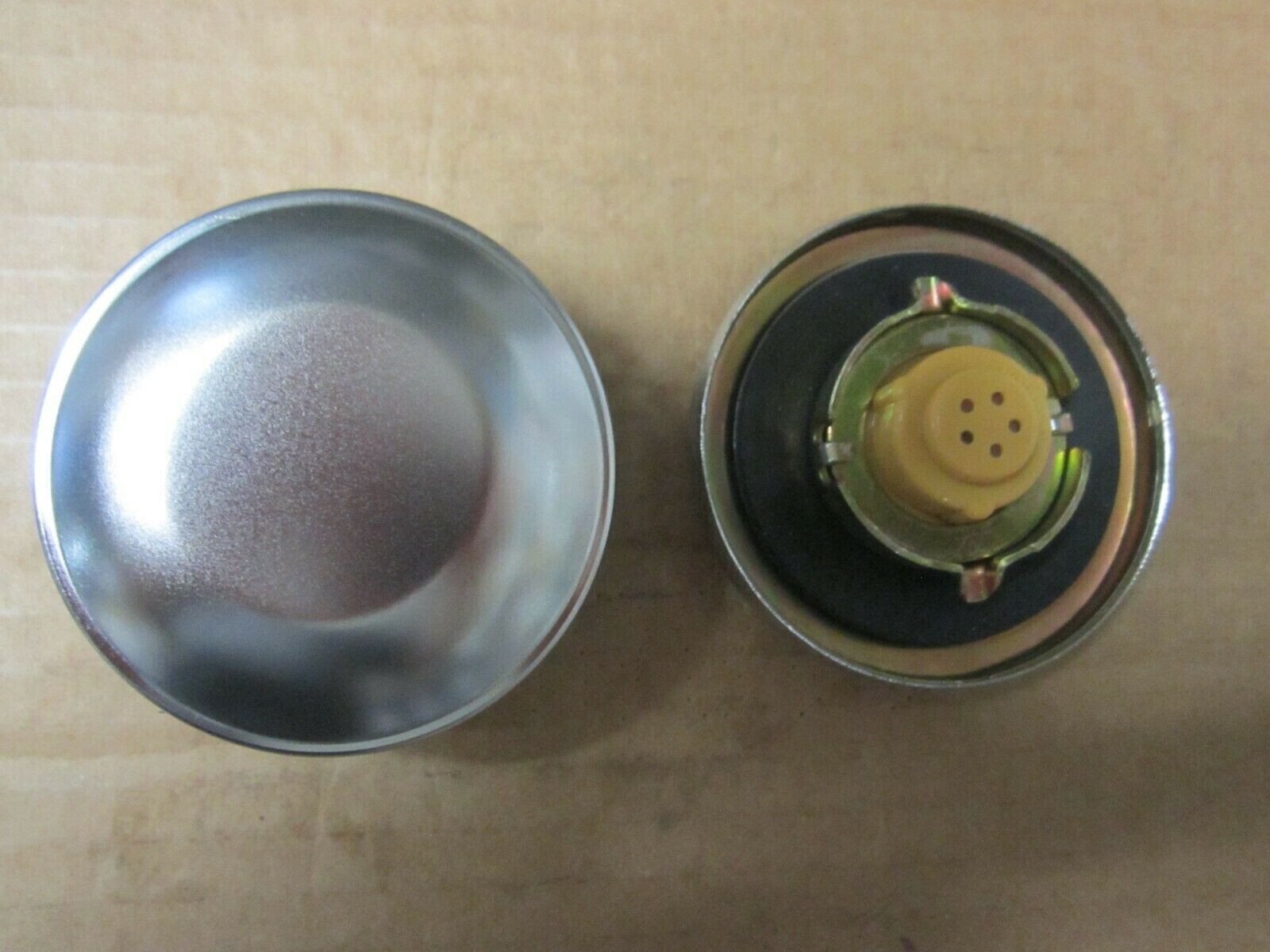 58 59 60 61 AUSTIN HEALEY SPRITE STAINLESS STEEL GAS CAP NEW SATIN ...